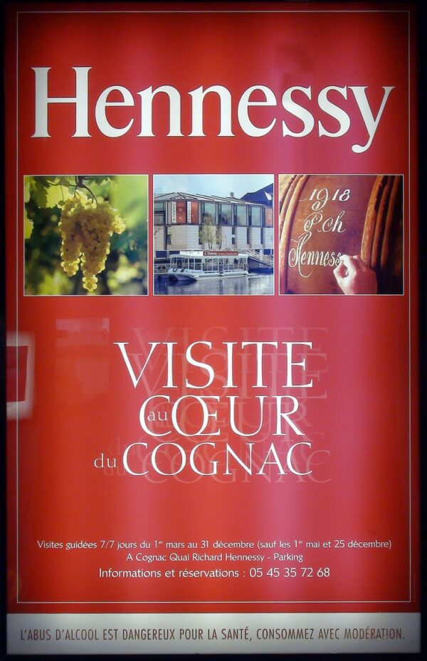 Beautiful Hennessy Cognac Poster - Cognac.com
